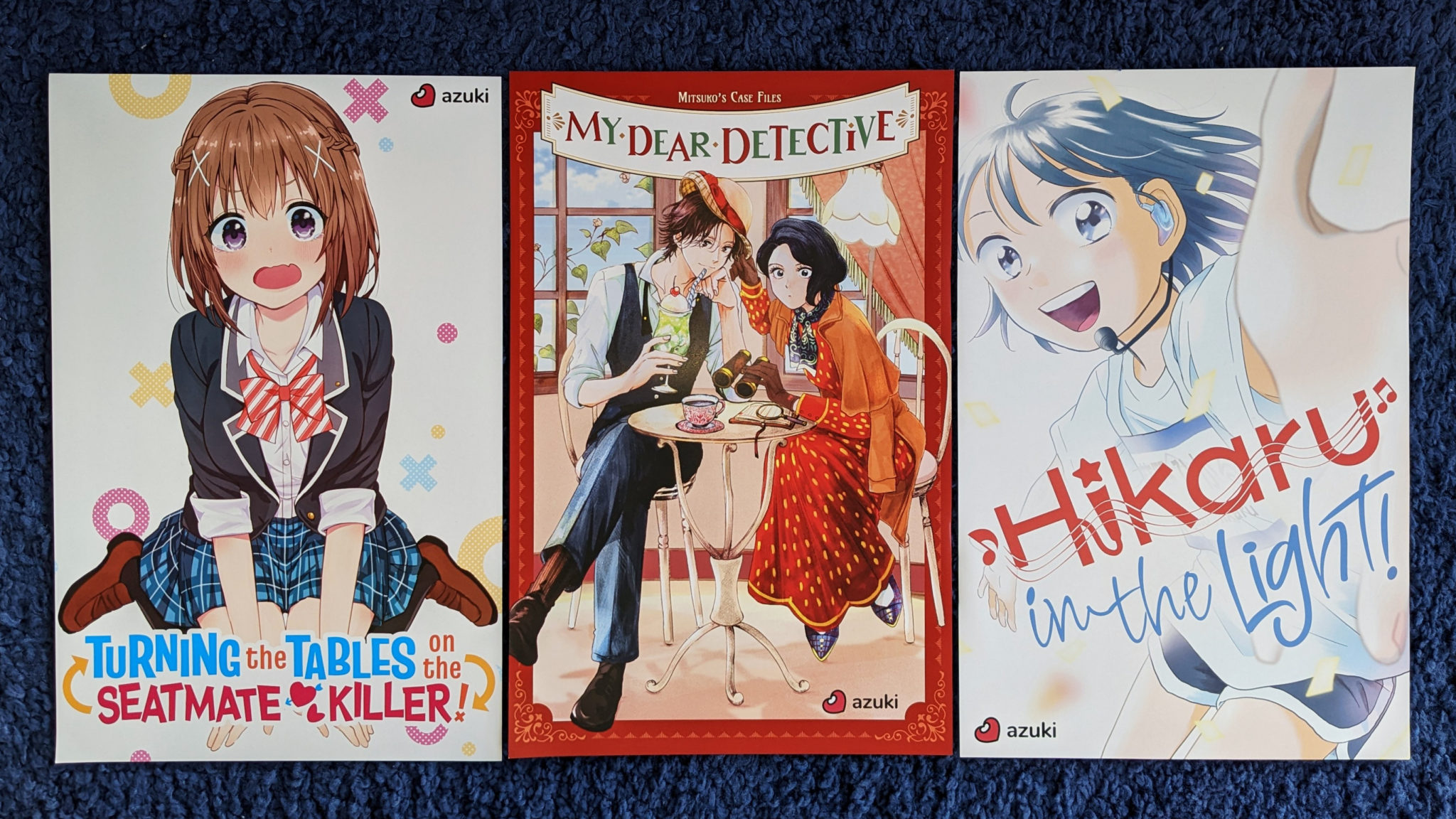 Nab Exclusive Merch from My Dear Detective, Seatmate Killer, and More ...